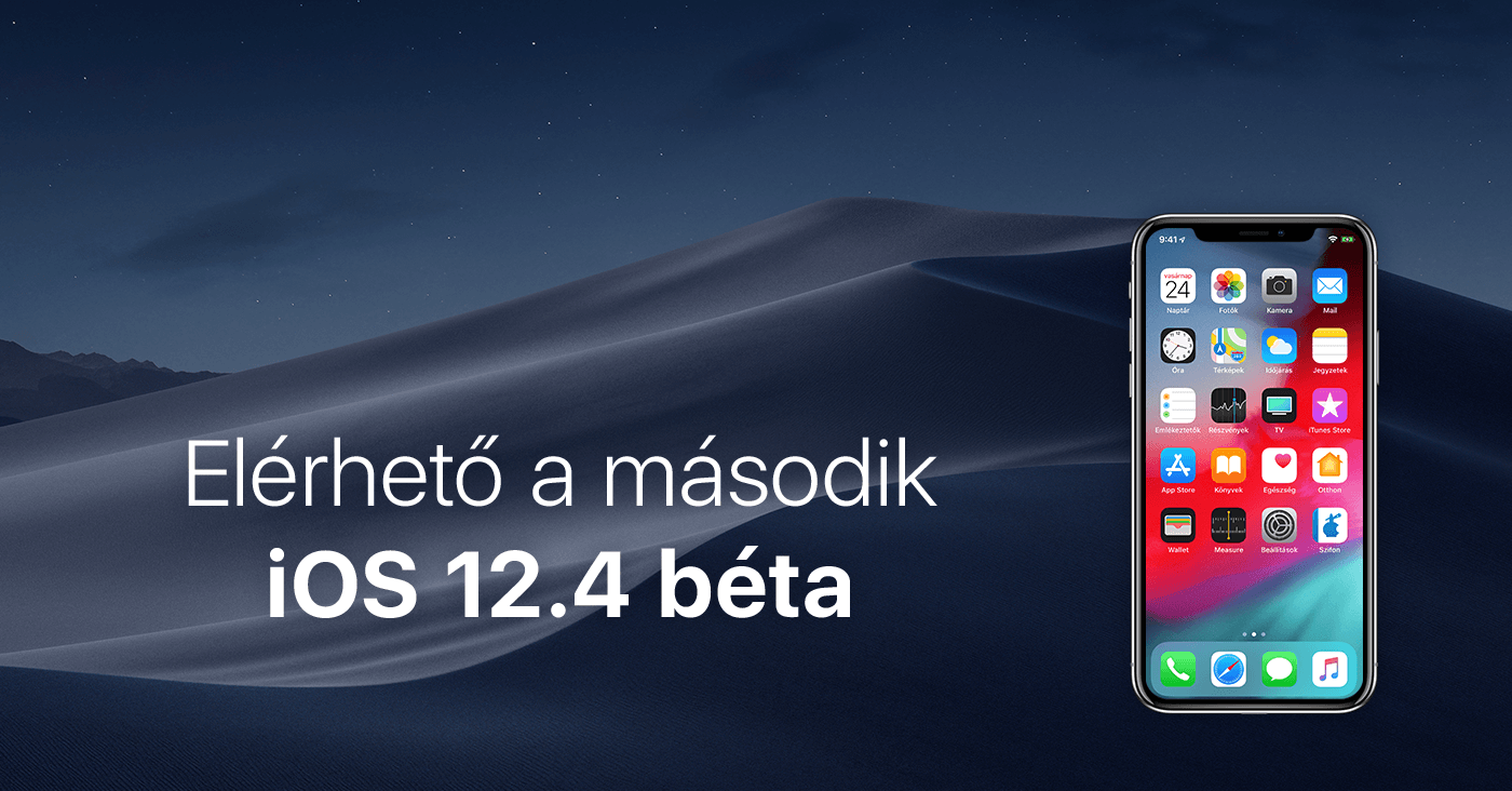 Elérhető a második iOS 12.4 béta - Szifon.com