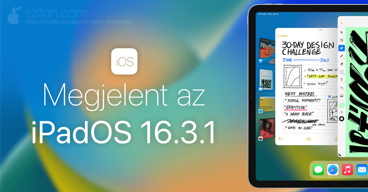 Megjelent az iPadOS 16.3.1 – pár hiba és két sebezhetőség javítása - Szifon.com